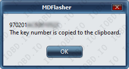 Installation and activation MDflasher
