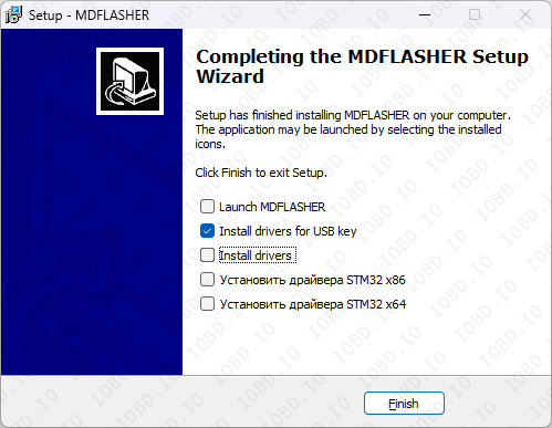 Installation and activation MDflasher