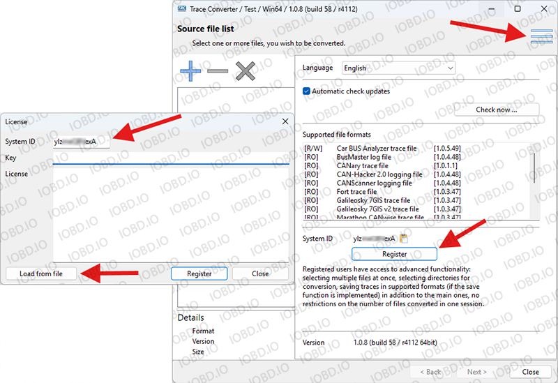 TraceConverter – Trace File Converter to CANalyzer & CarBus